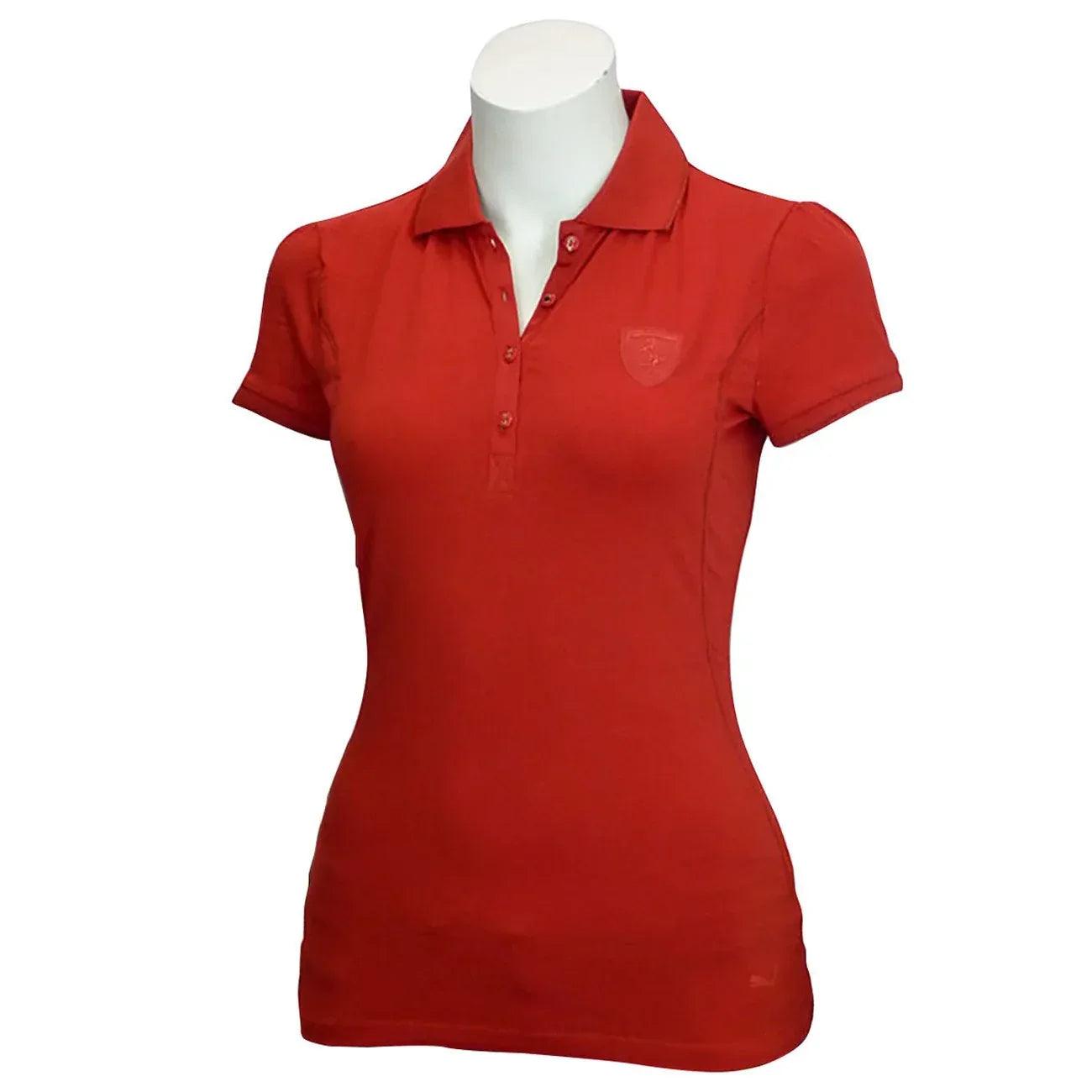 Women's Ferrari red polo shirt – F1Monza